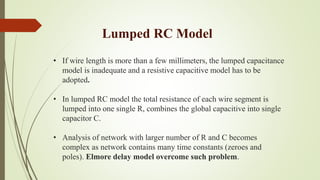 Interconnect timing model | PPTX