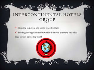 Intercontinental hotels group, International Business | PPTX