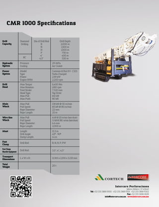 Intercore - Cortech - all rigs - EN | PDF