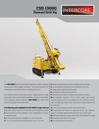 Intercore - Cortech - all rigs - EN | PDF