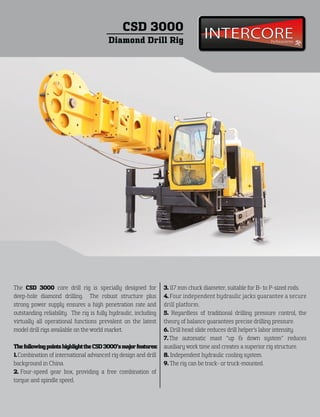 Intercore - Cortech - all rigs - EN | PDF