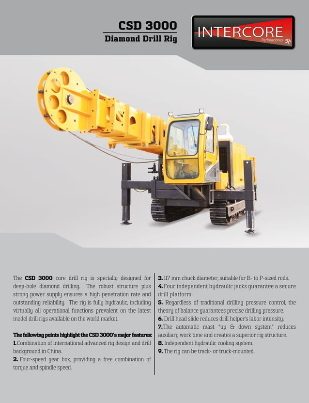 Intercore - Cortech - all rigs - EN | PDF