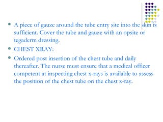 Intercostal drain | PPT