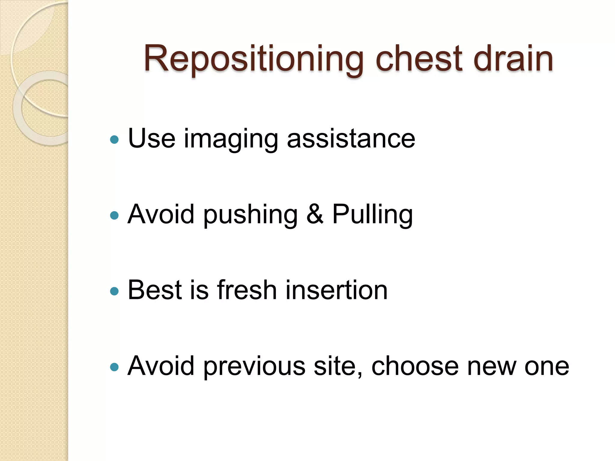 Intercostal drainage | PPTX