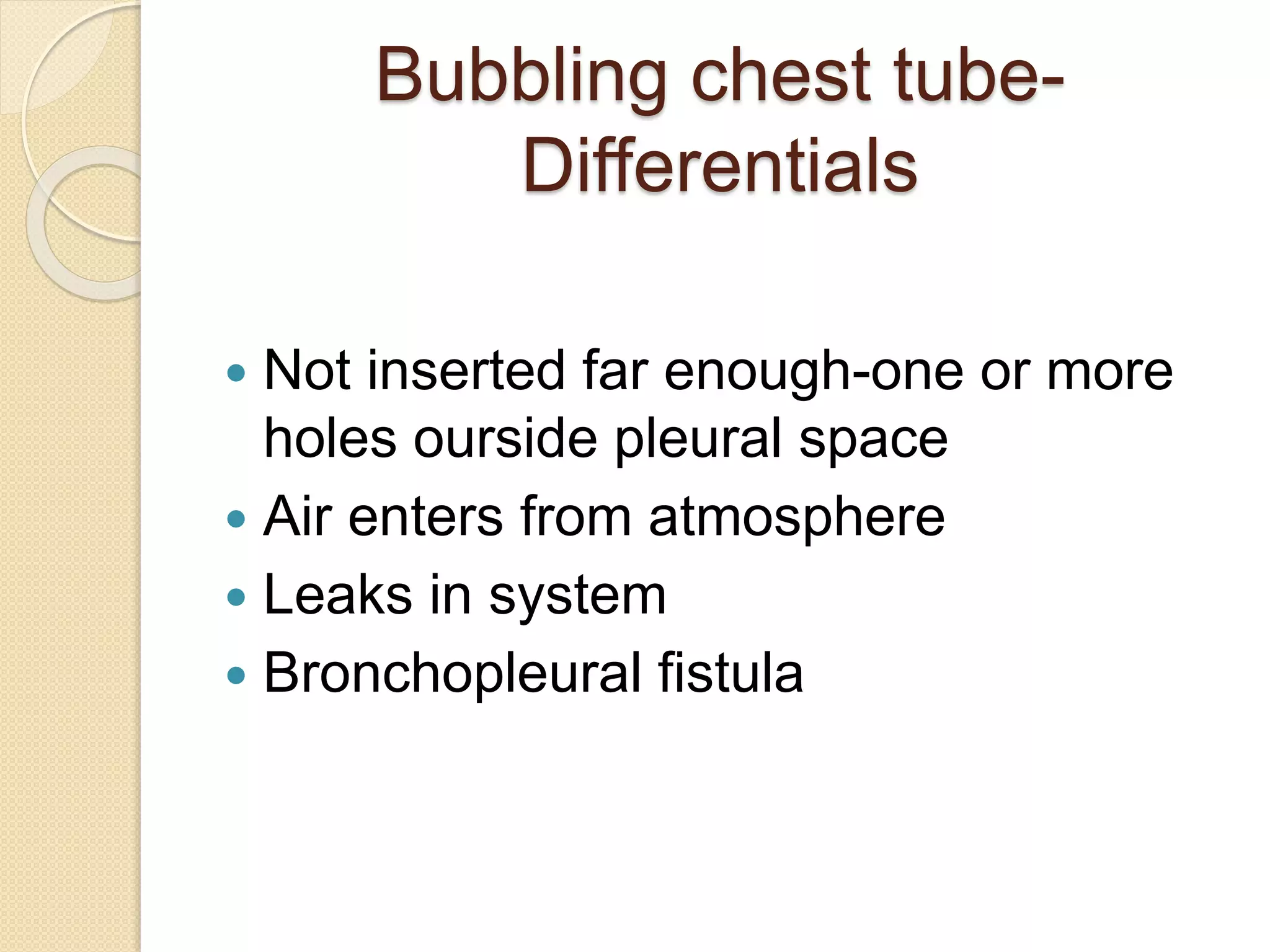 Intercostal drainage | PPTX