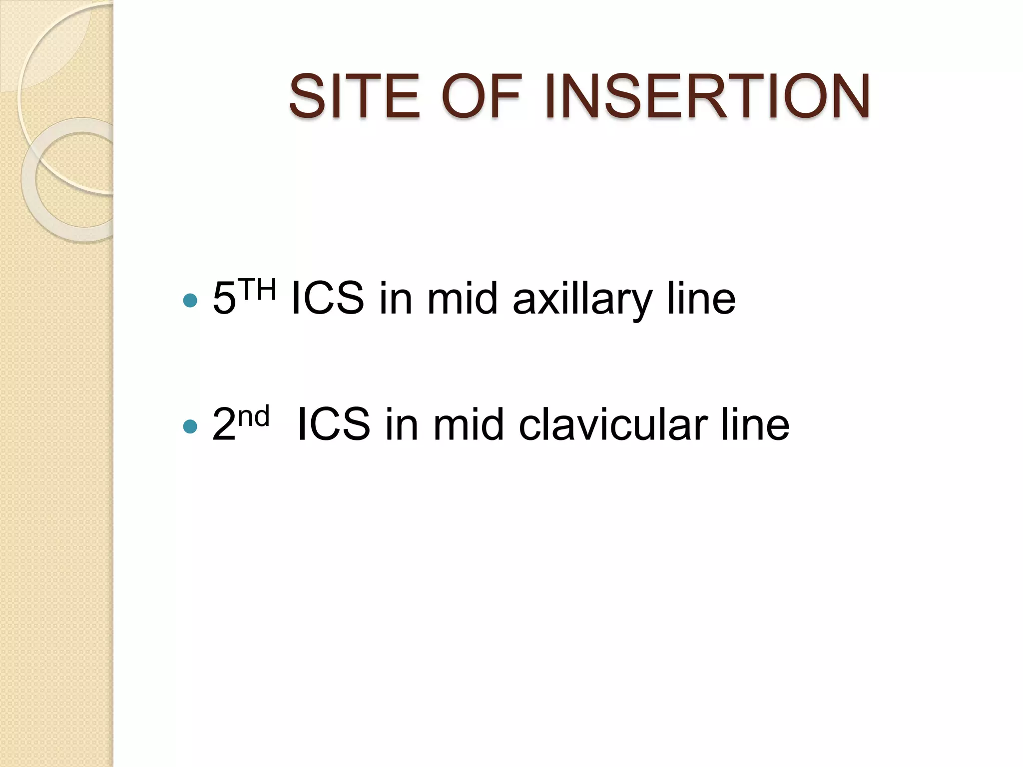 Intercostal drainage | PPTX