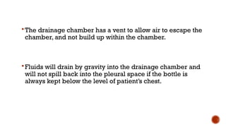 Intercostal drainage. ICD. pneumothorax management | PPTX