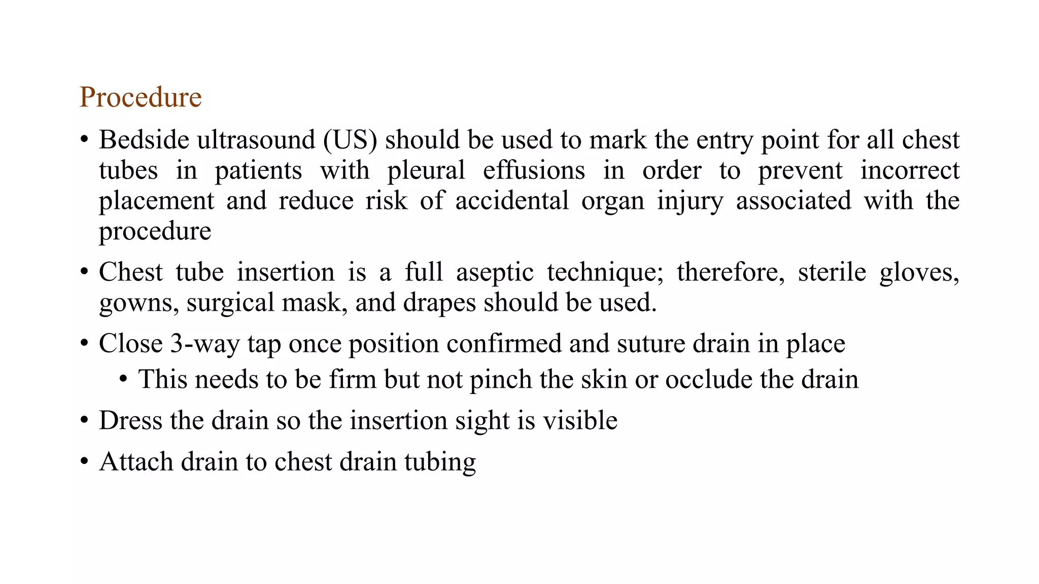 Intercostal drainage tube | PPTX