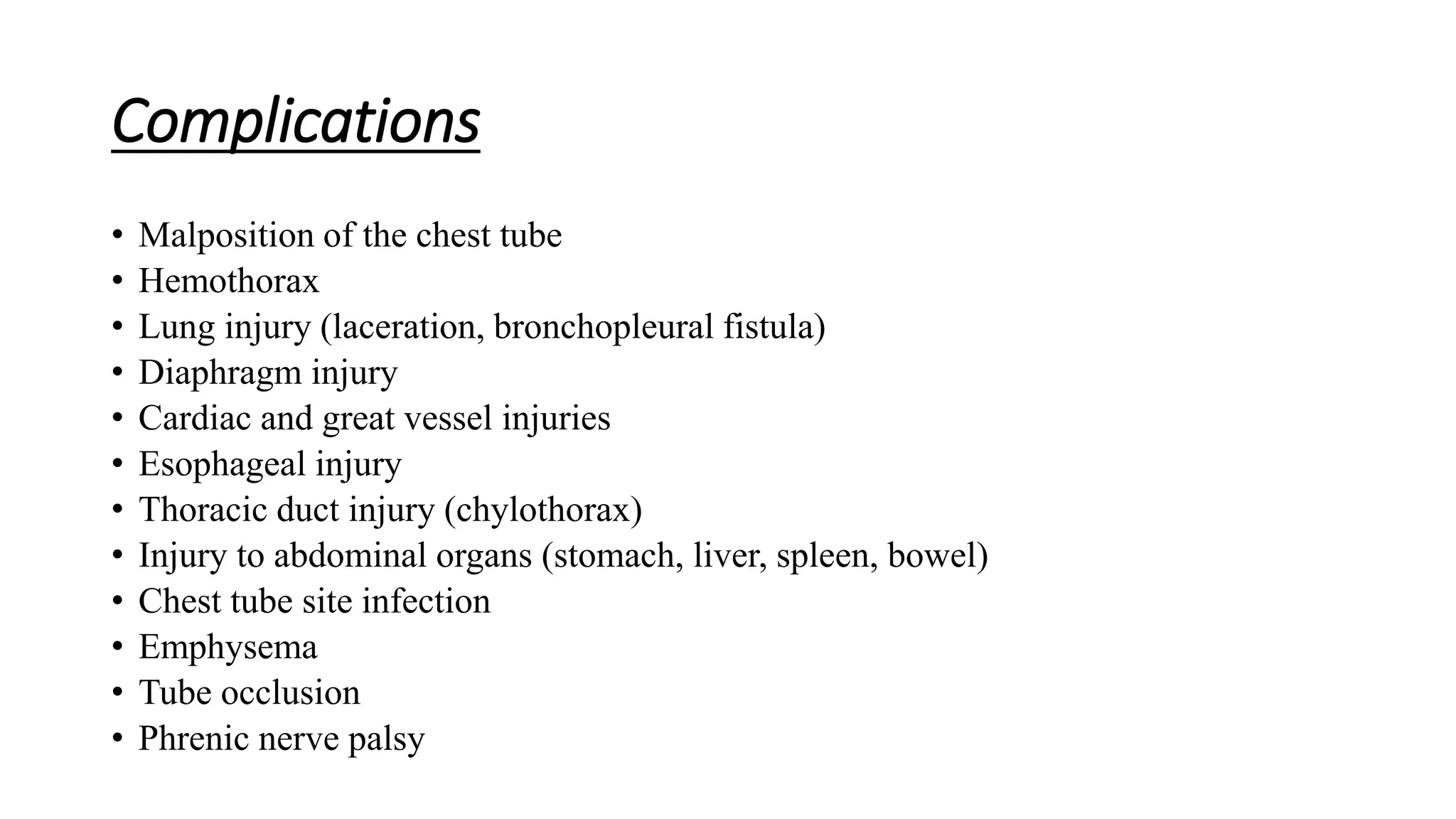 Intercostal drainage tube | PPTX