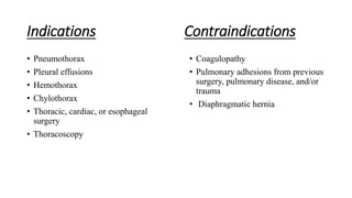 Intercostal drainage tube | PPTX