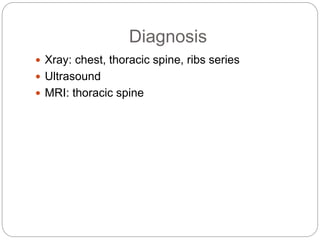 Intercostal Pain Syndrome | PPTX