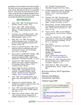 Intercropping Principles and Production Practices | PDF