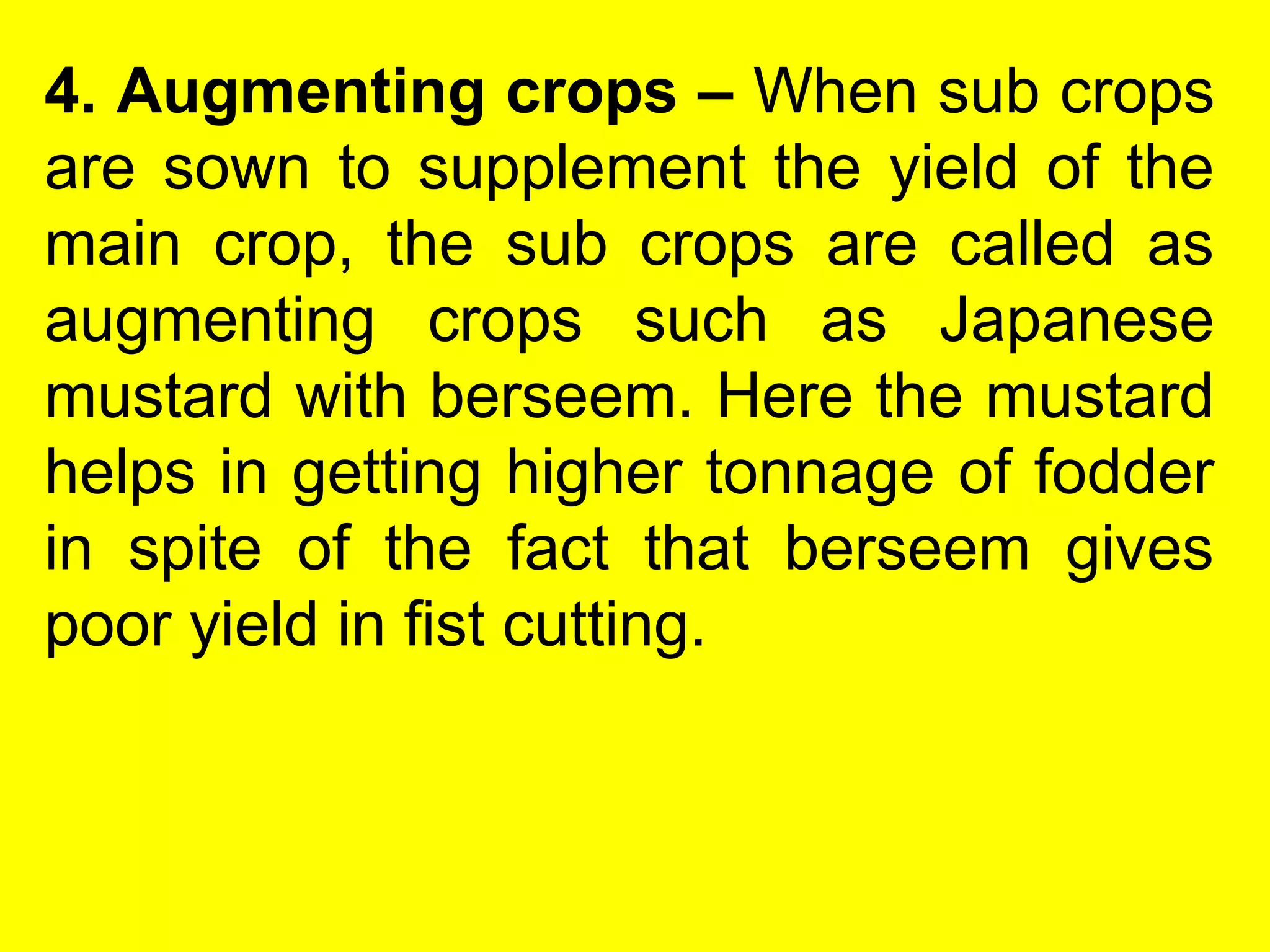 Intercropping mixed cropping_principles_and_assessment_of_yield | PPT