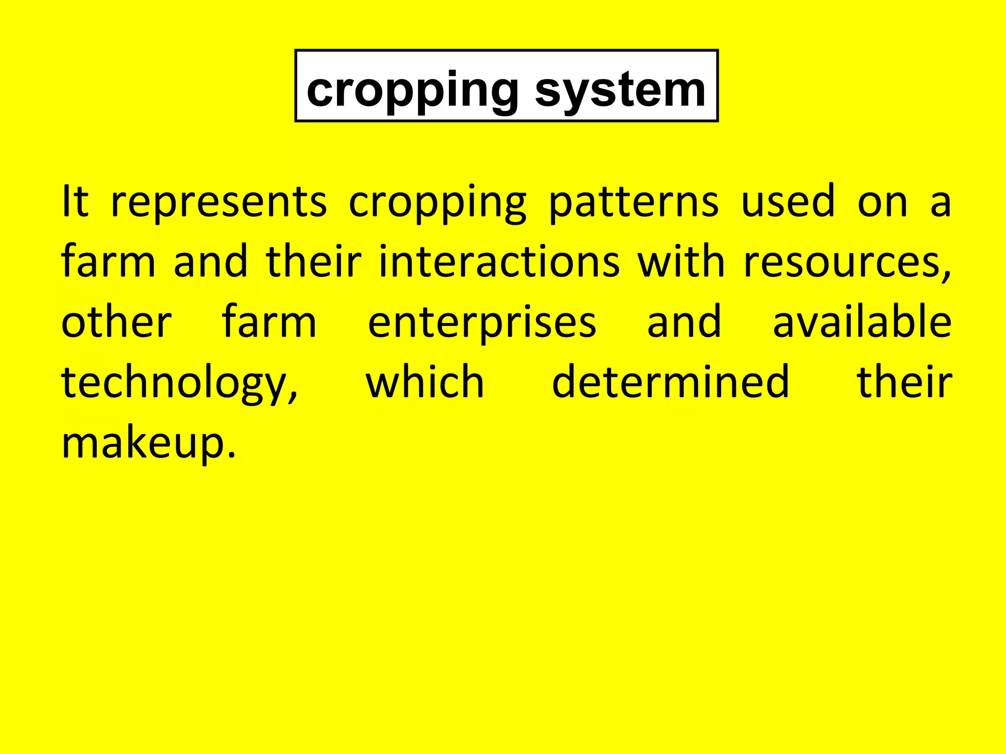 Intercropping mixed cropping_principles_and_assessment_of_yield | PPT