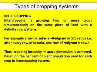 Intercropping mixed cropping_principles_and_assessment_of_yield | PPT