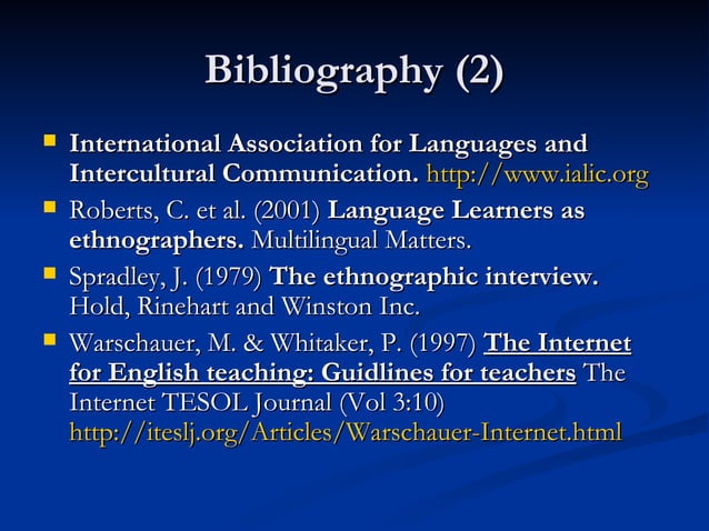 Intercultural Language Learning | PPT | Education