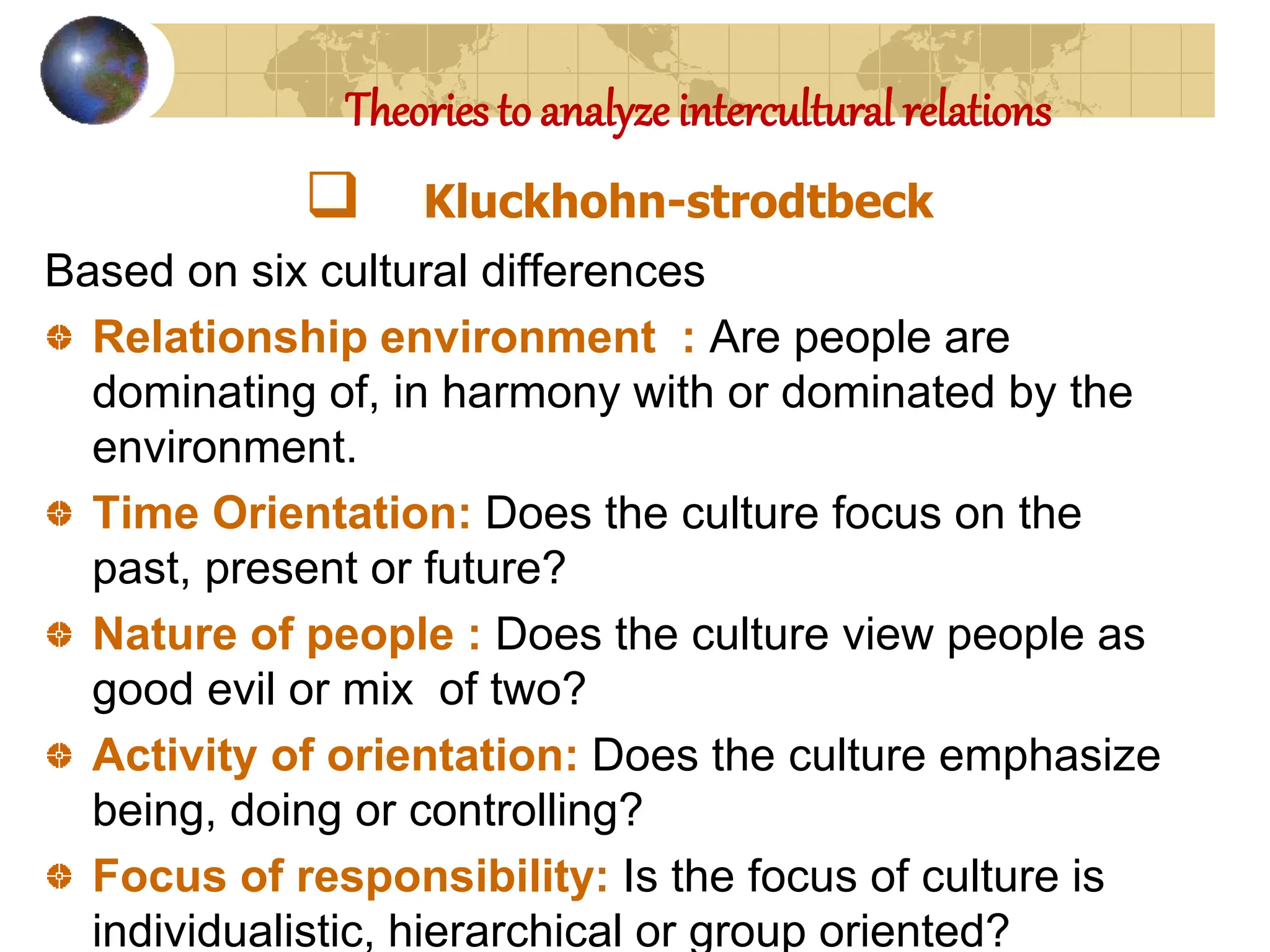 Intercultural Relations Slide Presentation | PPT