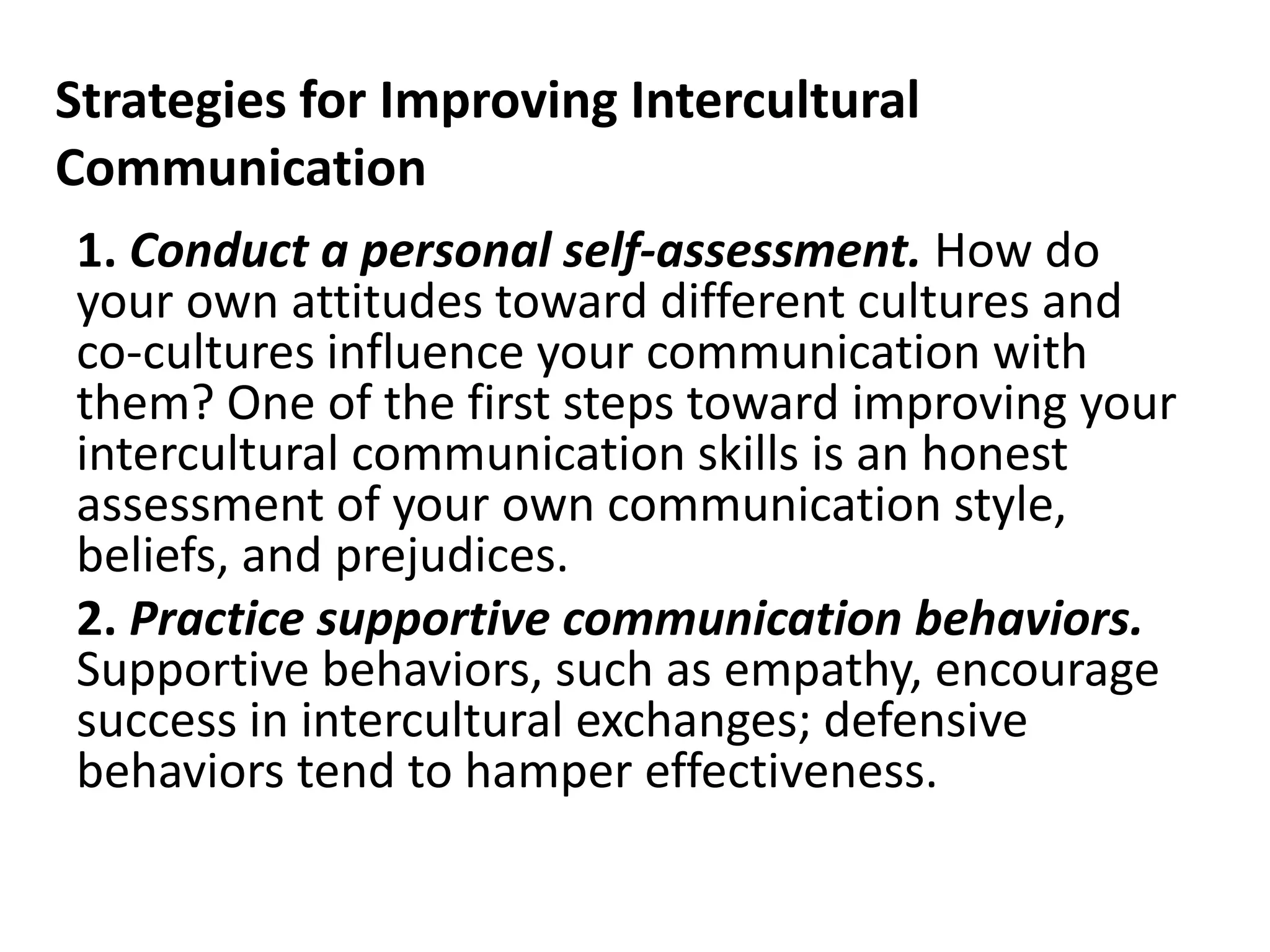 Intercultural communication | PPTX