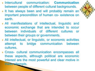 Intercultural communication | PPT