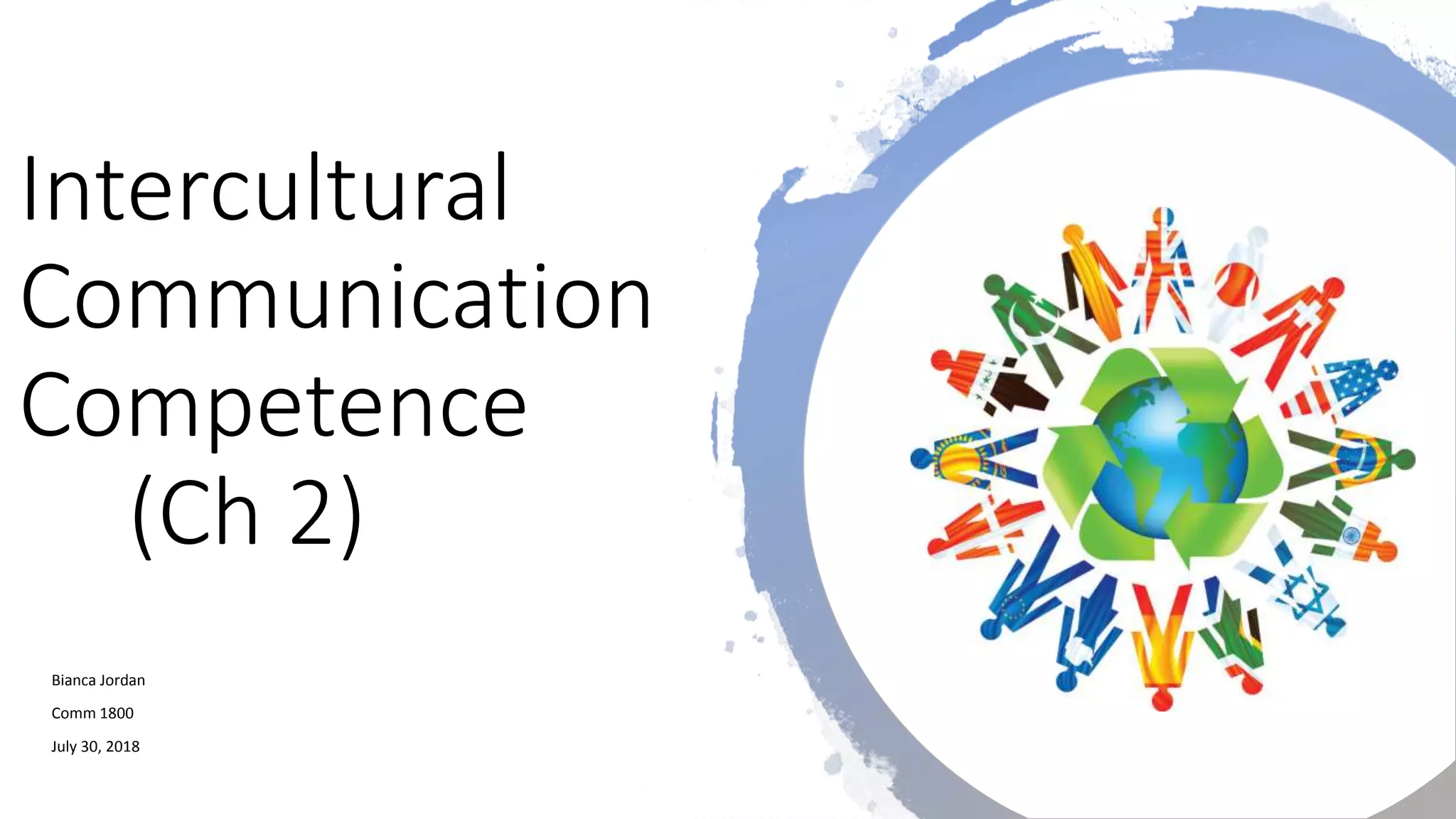 Intercultural Communication Competence (Ch2) | PPT