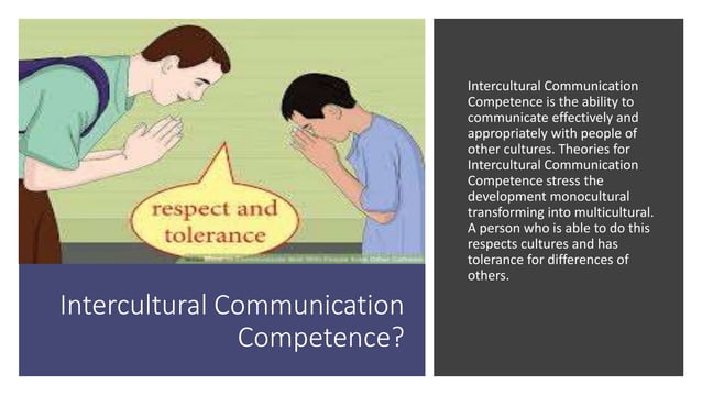 Intercultural Communication Competence (Ch2) | PPT