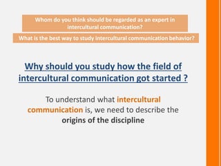 Intercultural Communication & ELT | PPTX