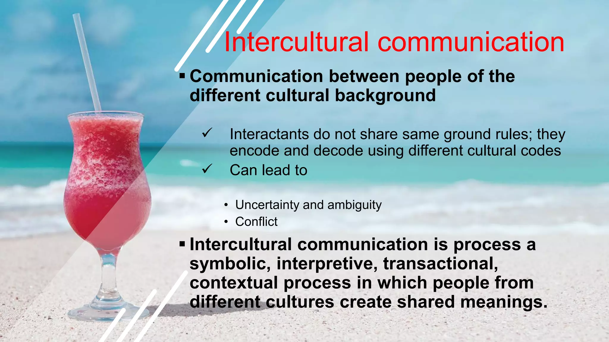 INTERCULTURAL COMMUNICATION PPT | PPTX