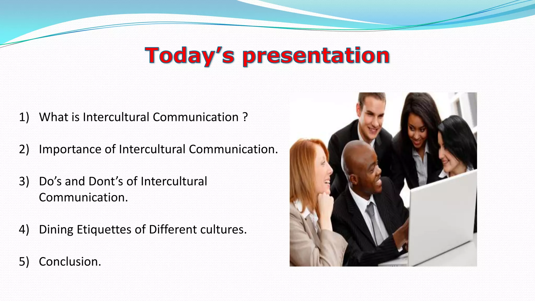 Intercultural communication presentation | PPTX