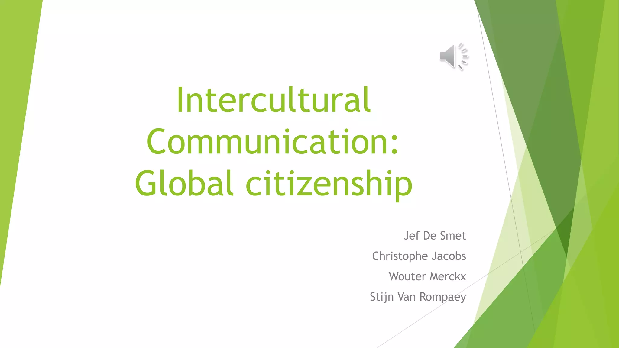Intercultural communication presentation | PPT | Free Download