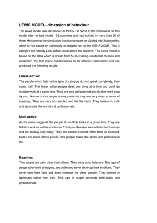 Intercultural communication report | PDF