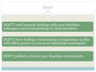 Intercultural communication saudi arabia, japan and brazil | PPTX
