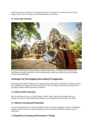 Intercultural Competence: Embracing Diversity in a Globalized World | PDF