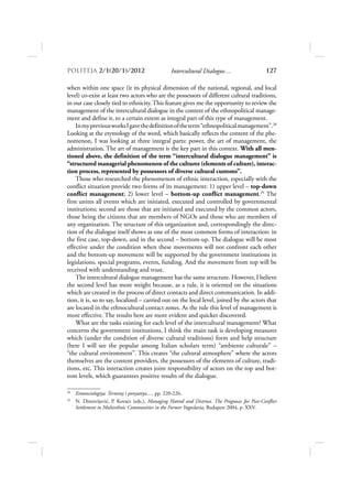 Intercultural Dialogue: Efficient Construct of the Integrative ...