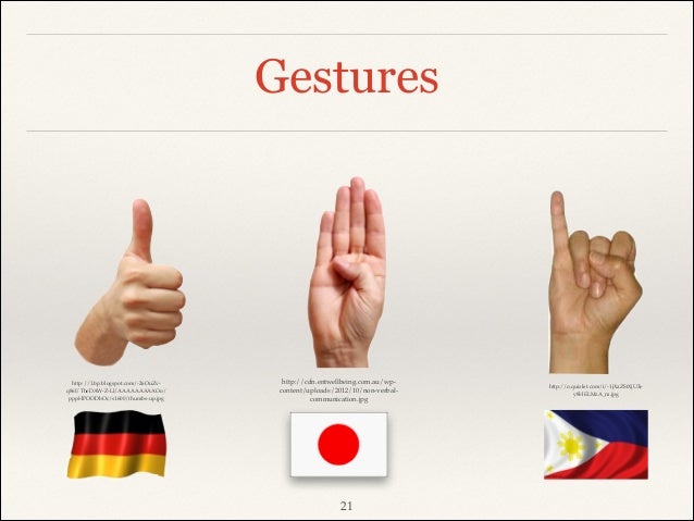 Intercultural issues in non verbal communication