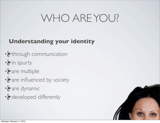 Identity and Intercultural Communication | PDF