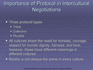 Intercultural Negotiation Components Chapter 11 | PPT