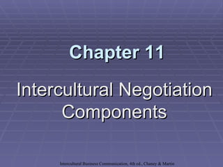Intercultural Negotiation Components and Styles | PPT