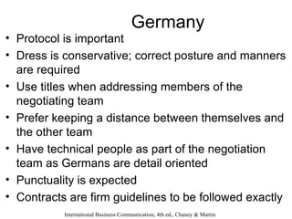 Intercultural Negotiation Process: Chapter10 | PPT