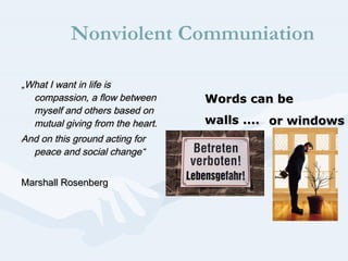 Intercultural Nonviolent Communication | PPT