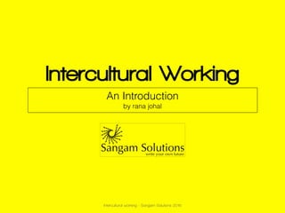 Intercultural working | PPT