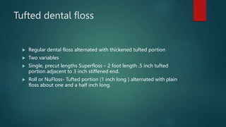 Interdental aids | PPTX