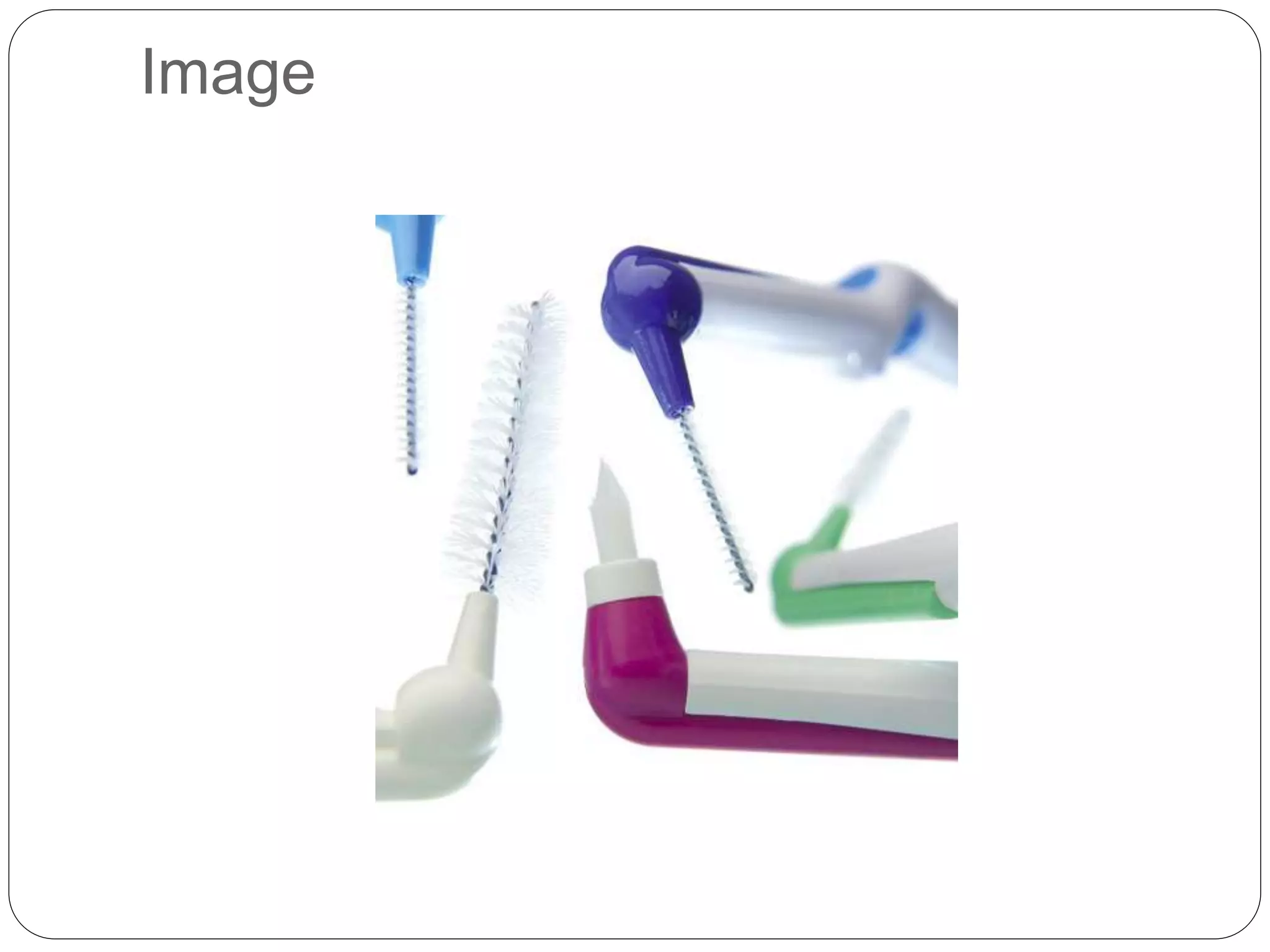 Interdental aids powerpoint presentation | PPTX