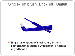 Interdental aids powerpoint presentation | PPTX