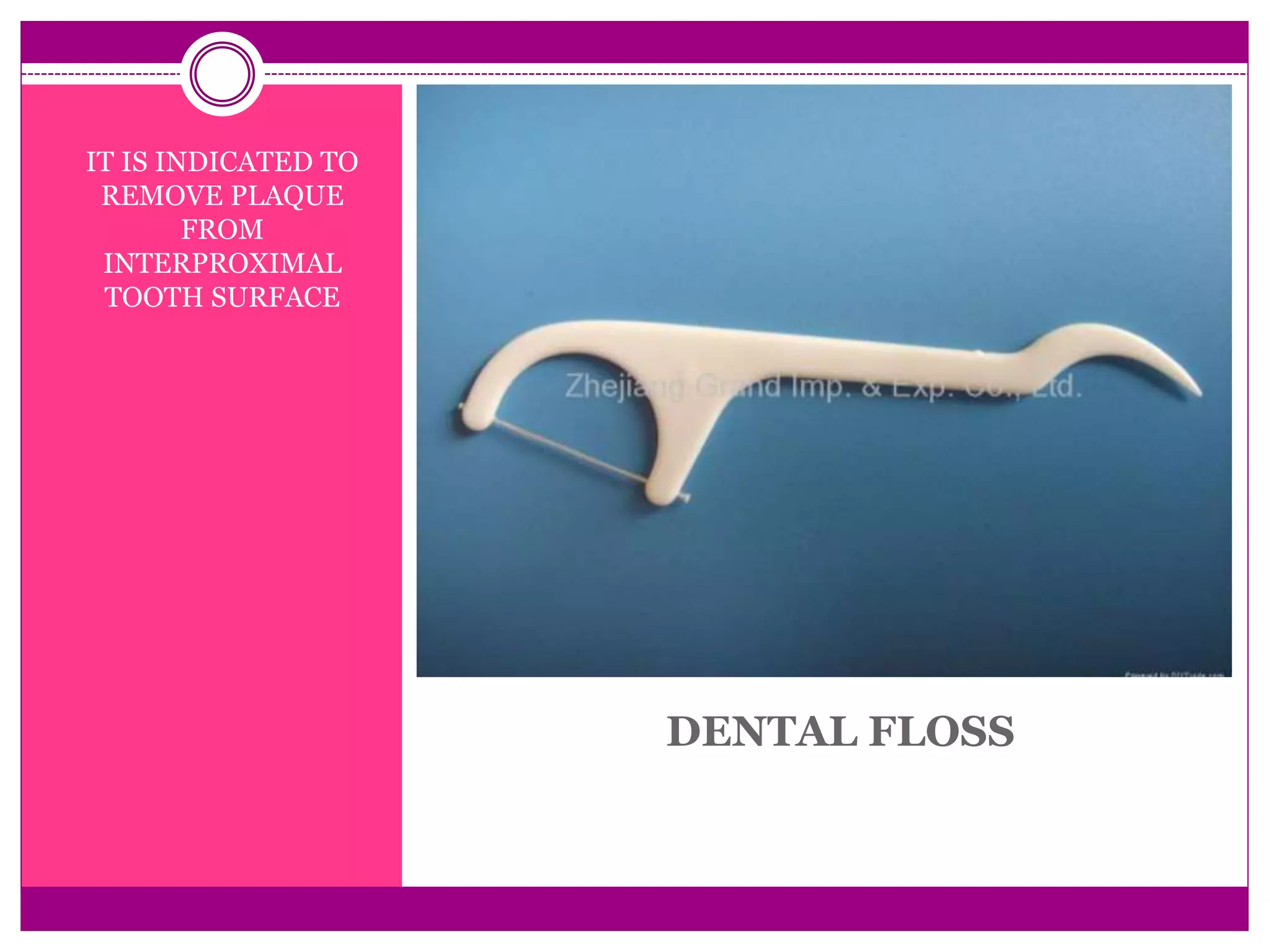 Interdental cleaning aids | PPTX
