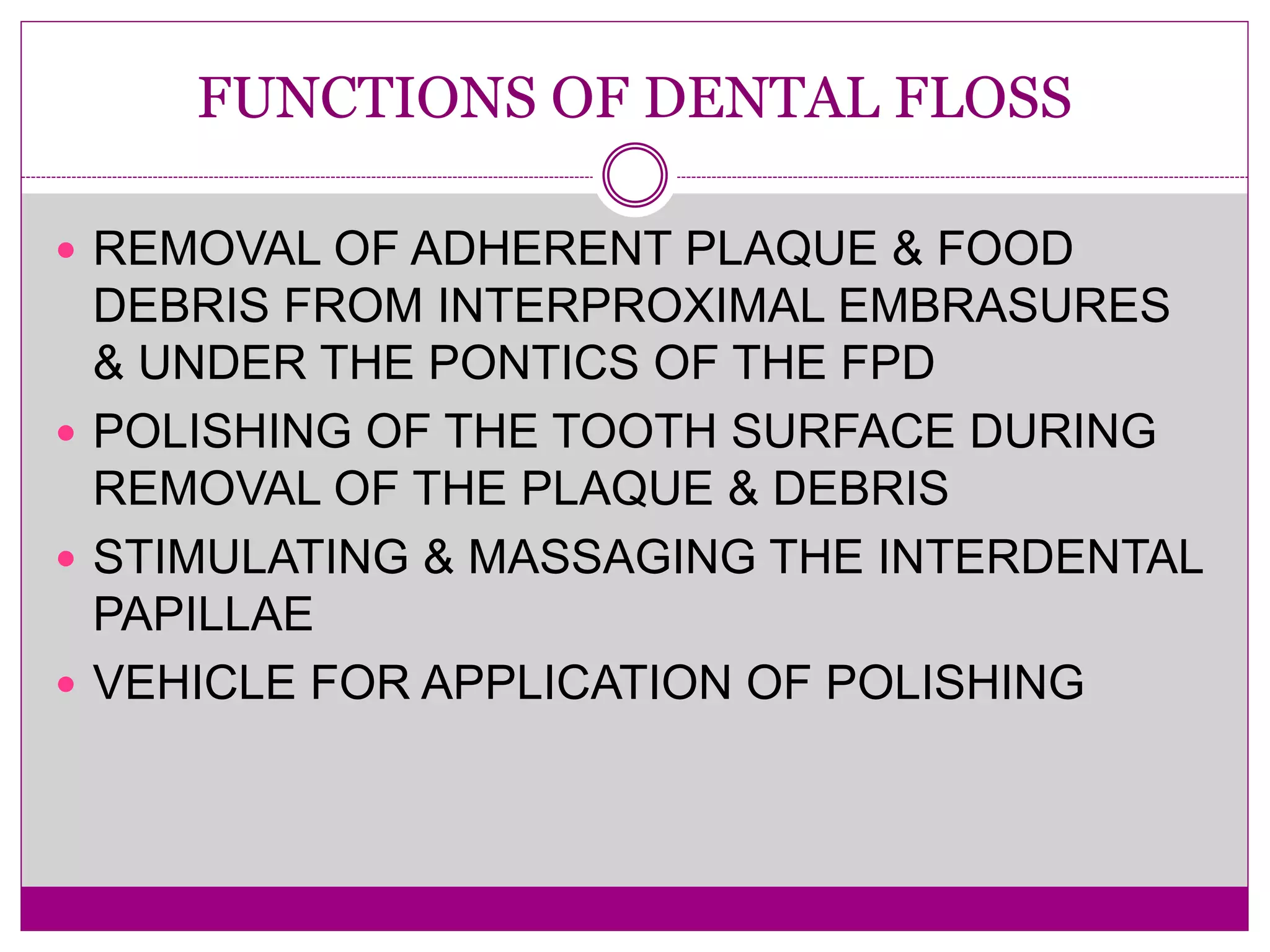 Interdental cleaning aids | PPTX