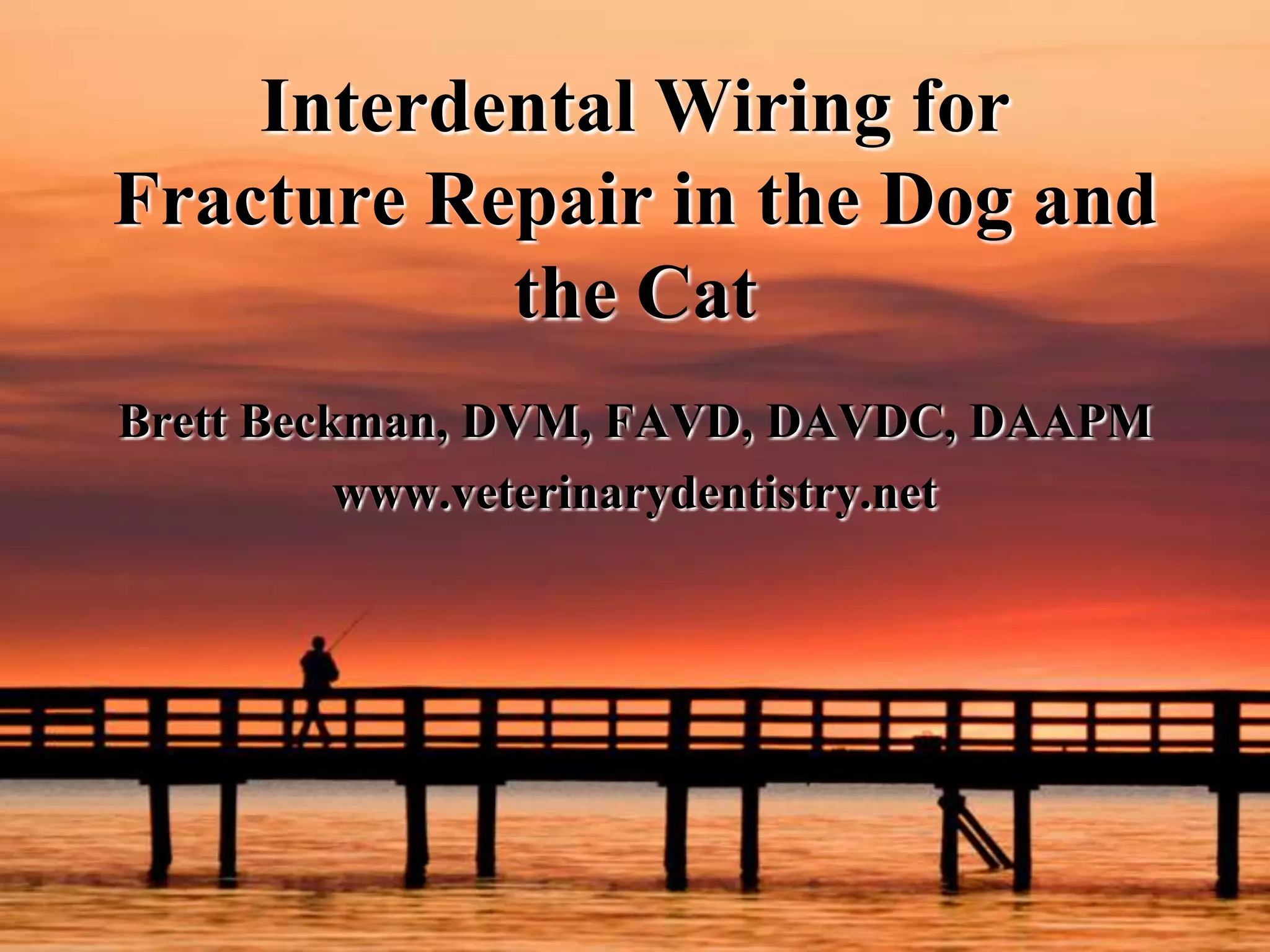 Interdental Wiring for Mandibular Fracture Repair | PPTX