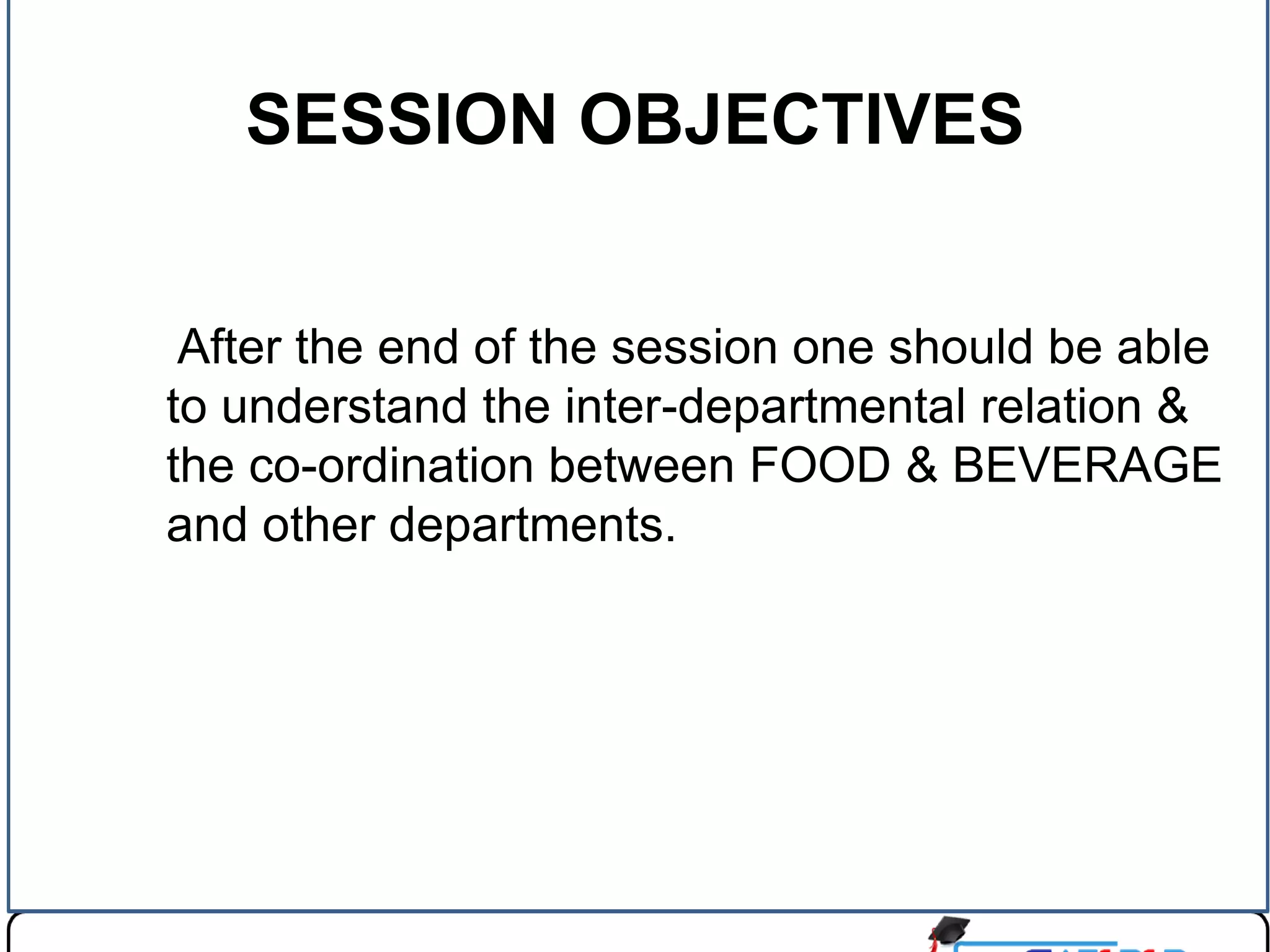 Interdepartmental relationship _coordination | PDF