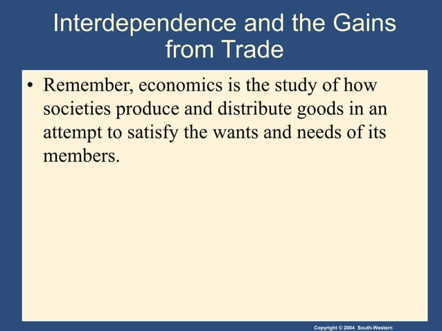 interdependence.ppt