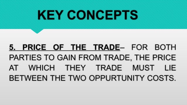 INTERDEPENDENCE AND THE GAINS FROM TRADE.pptx | Economy | Business and ...