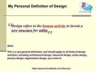 Interdependence in architecture | PPT